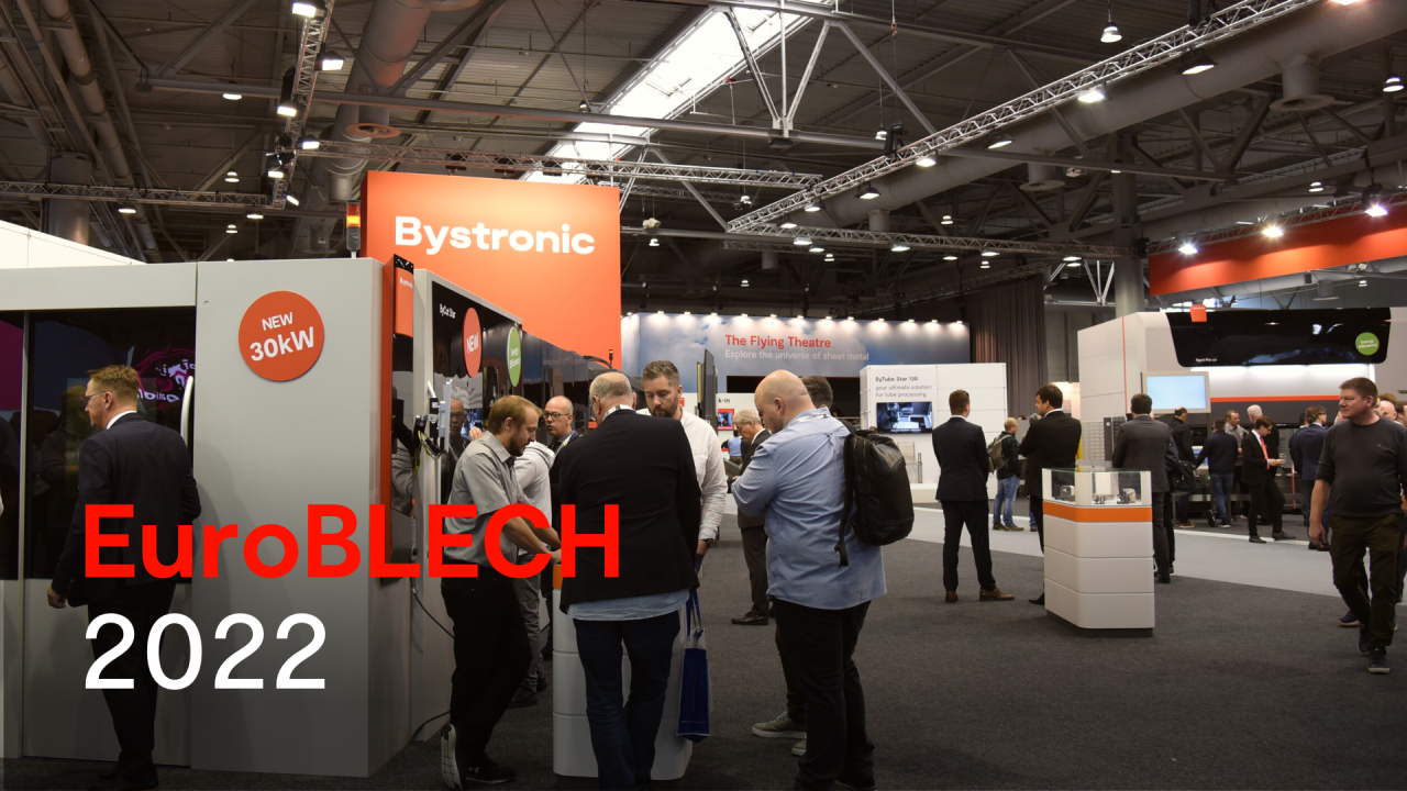 Bystronic and you at EuroBLECH 2022: Passion for sheet metal! | Bystronic